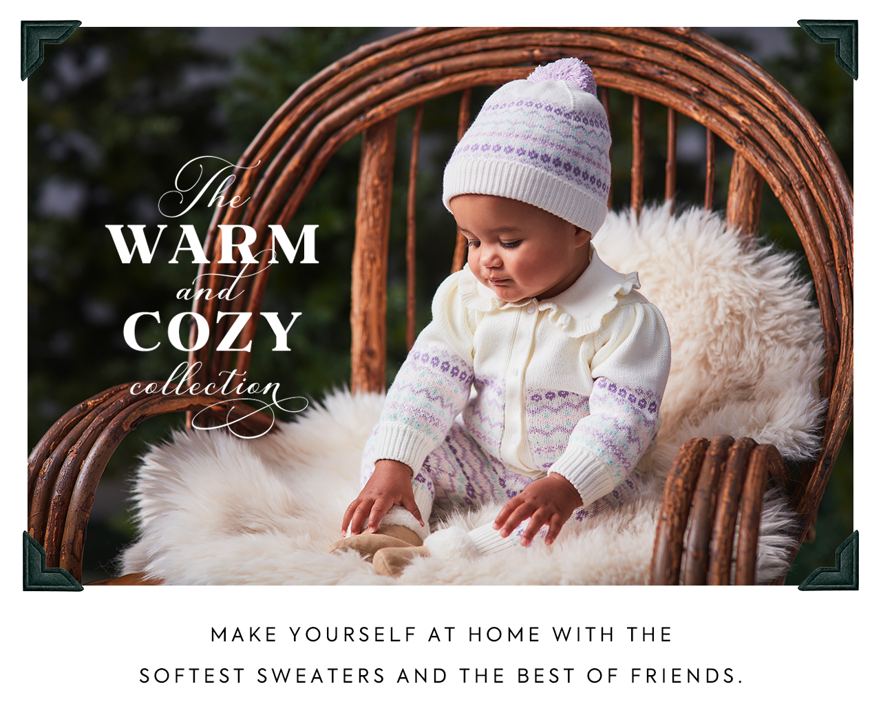 Newborn Warm and Cozy Collection at Janie and Jack
